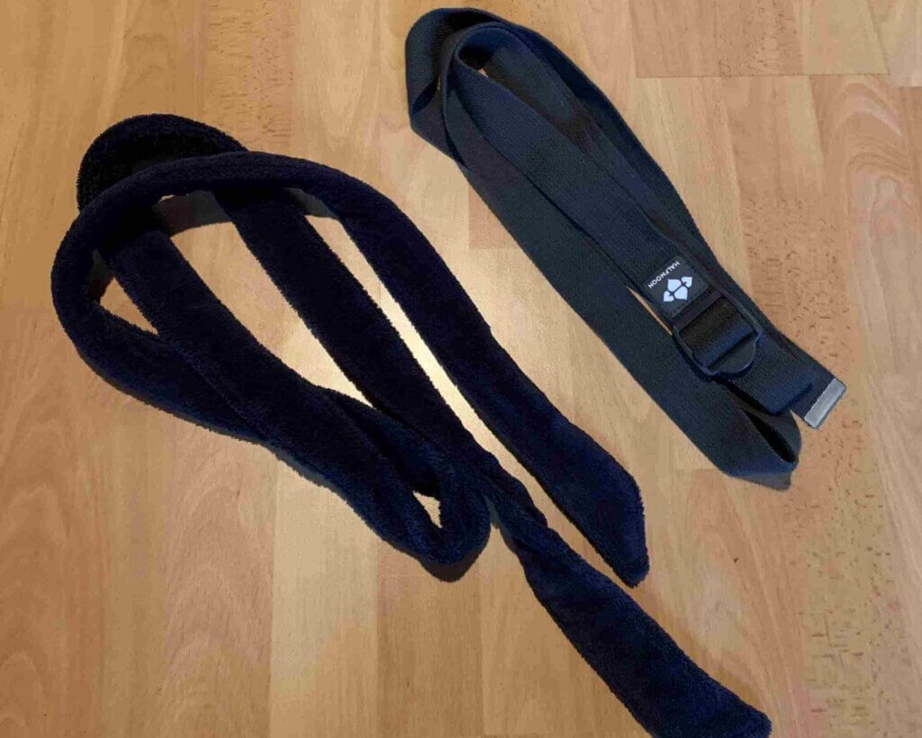 DIY Yoga Bolster, Blocks and Strap Found in Your Home
