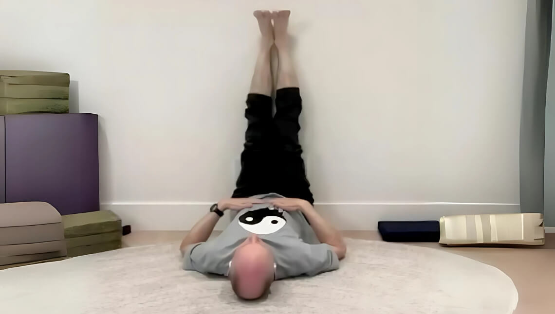 Wall Yin Yoga: Deep Relaxation with Wall Support