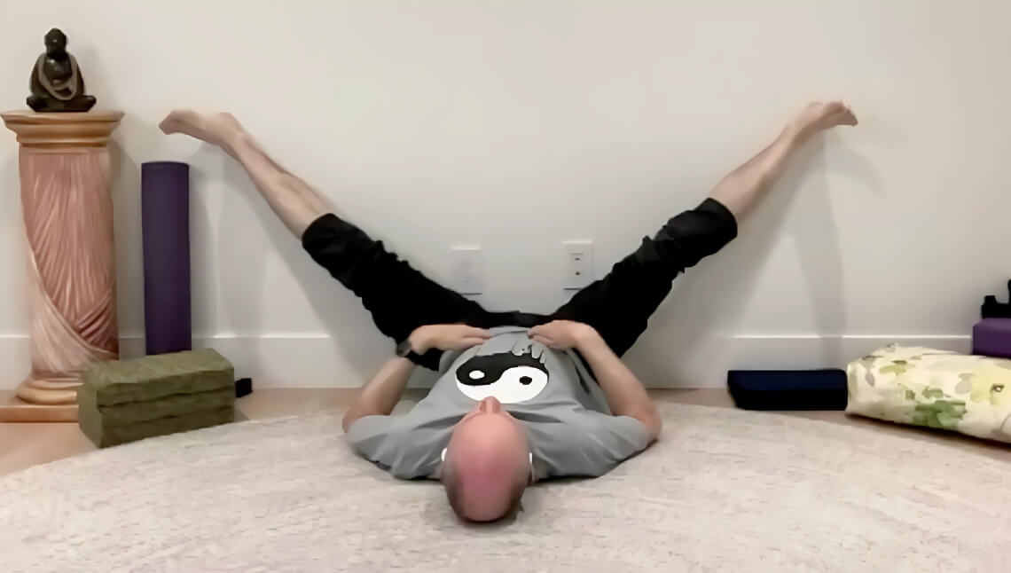 Wall Yin Yoga: Deep Relaxation with Wall Support